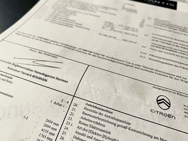 Certificat De Conformit Citroen